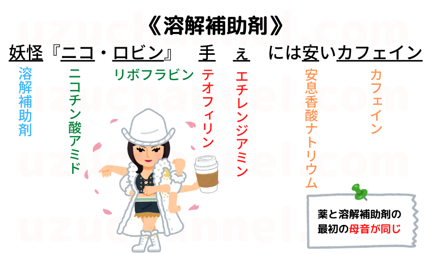 【ゴロ】溶解補助剤 ゴロナビ〜薬剤師国家試験に勝つ〜